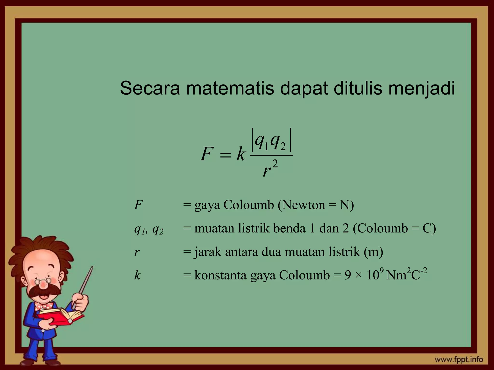 Coulomb's Law and Electric Field kelas 9.pptx