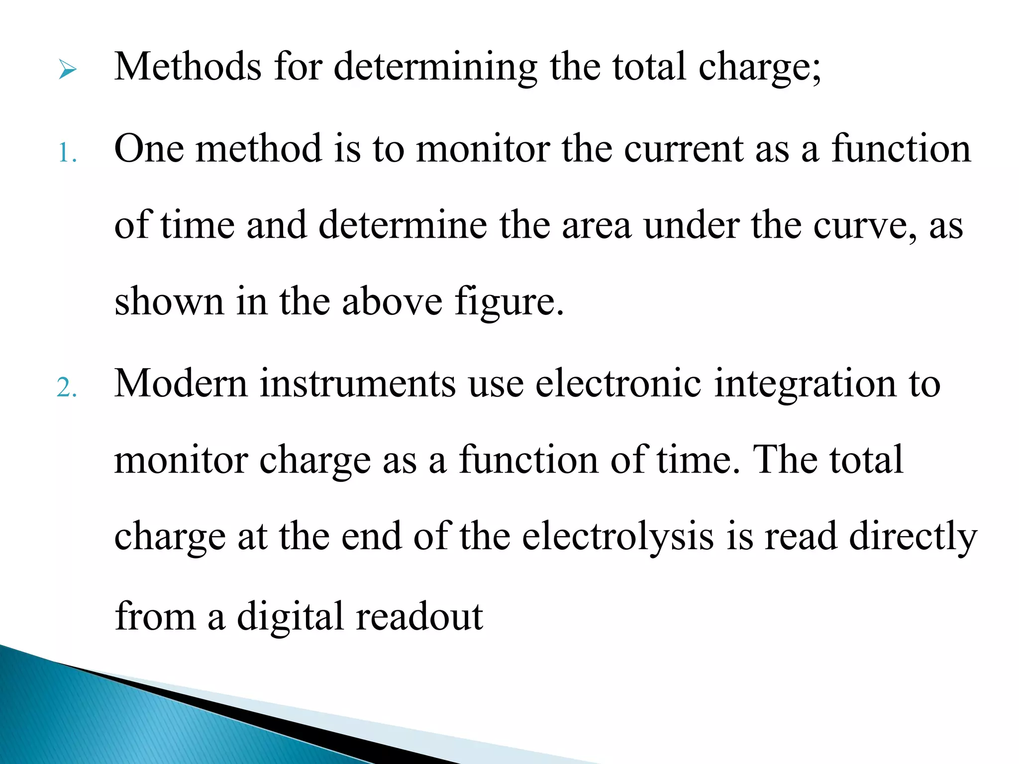 Coulometric method of analysis | PDF