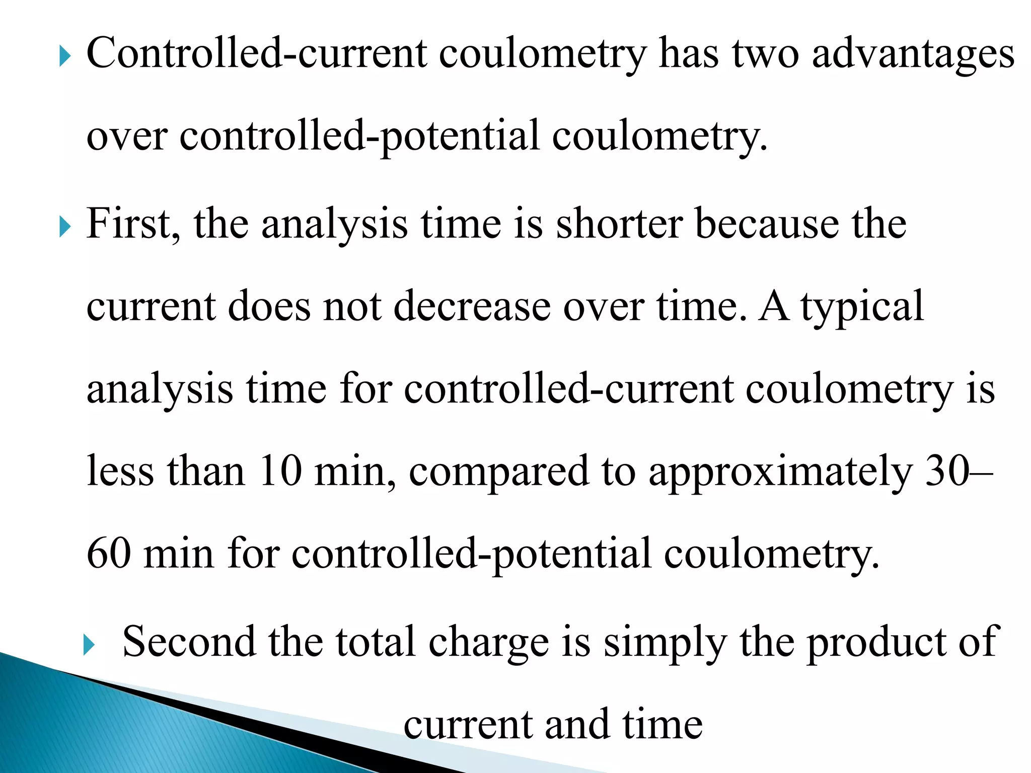 Coulometric method of analysis | PDF