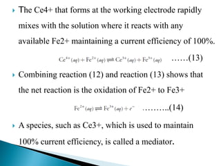 Coulometric method of analysis | PDF
