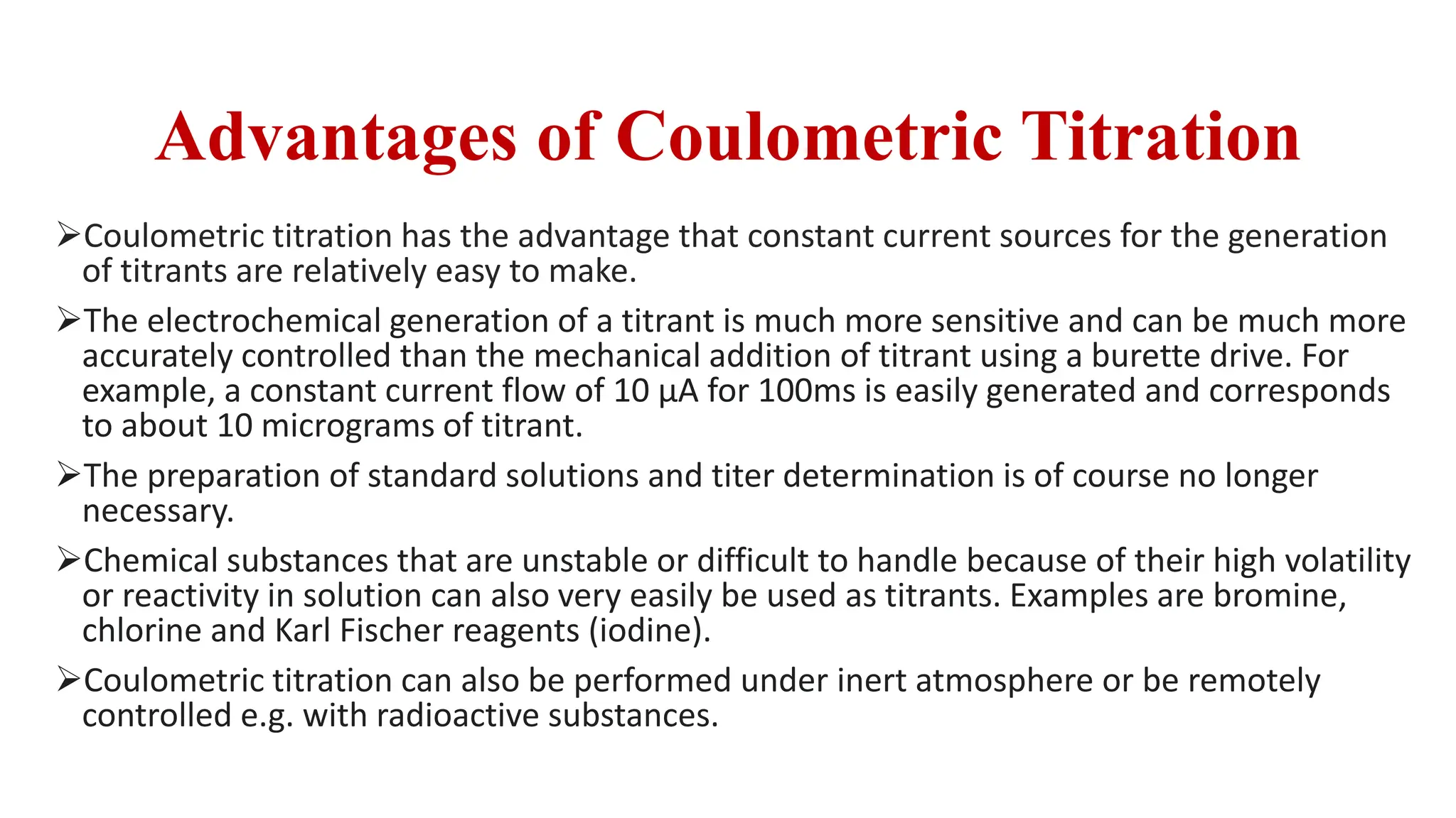 "Coulometry: Fundamentals & Applications" | PPTX