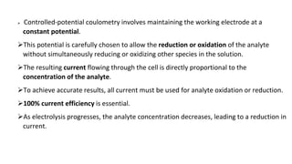 "Coulometry: Fundamentals & Applications" | PPTX