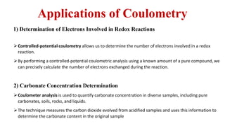 "Coulometry: Fundamentals & Applications" | PPTX