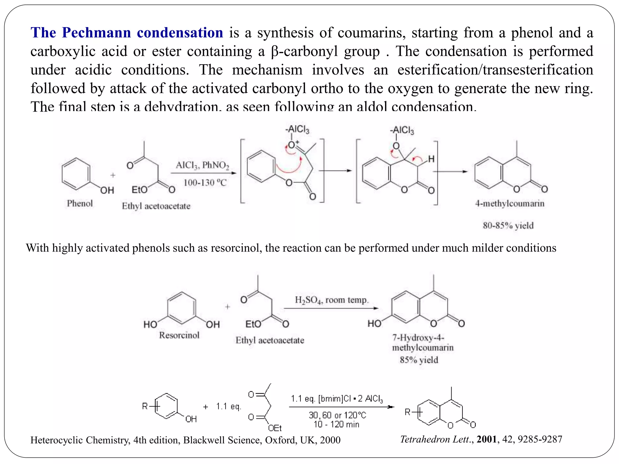 Coumarin ; Synthesis and Medicinal properties | PPT