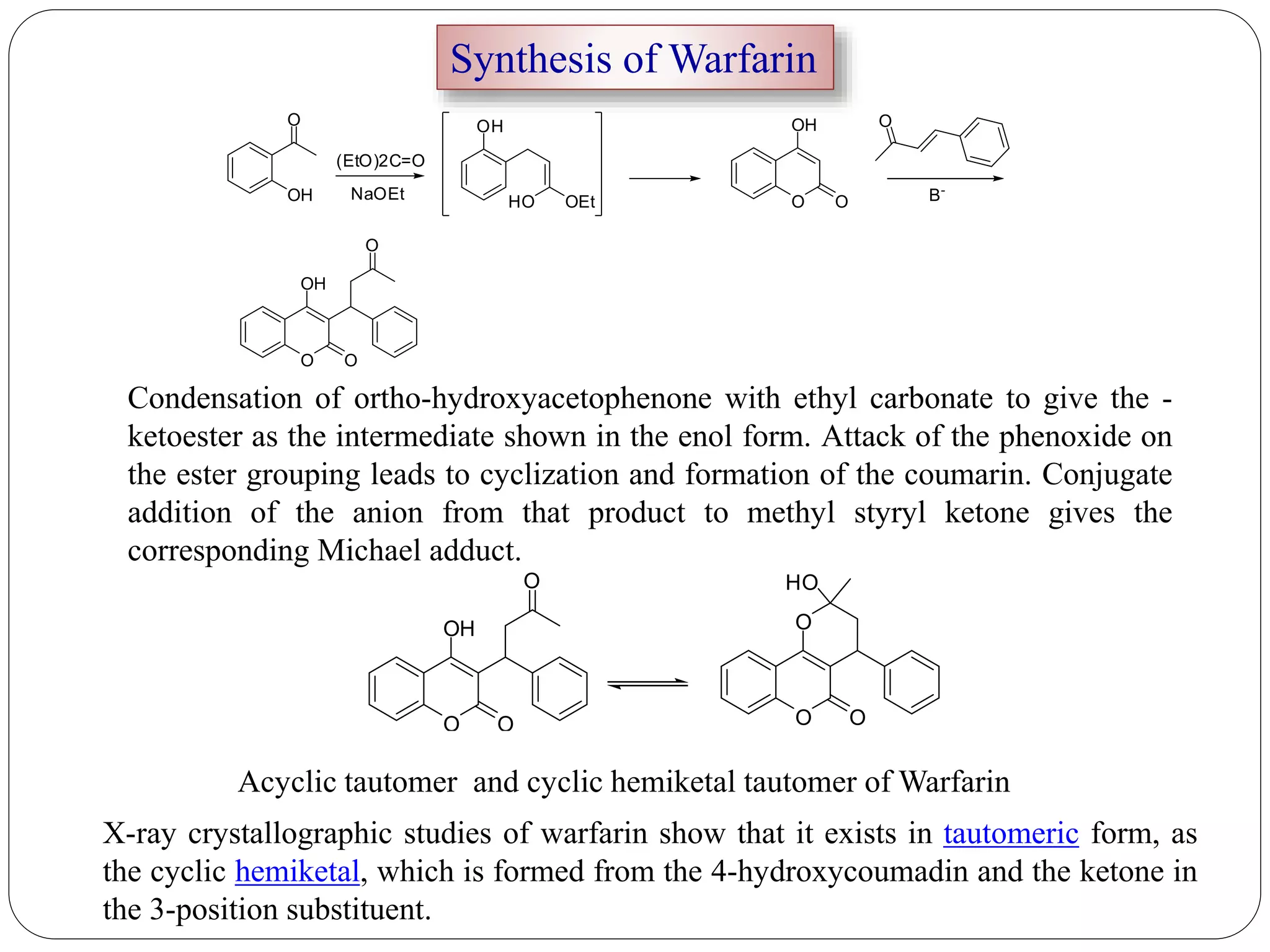 Coumarin ; Synthesis and Medicinal properties | PPT