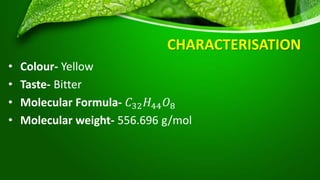 Coumarin & Terpenoids | PPTX