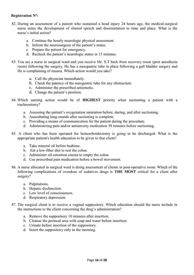 Rwanda National council NCNM 2019 answer questions (1).pdf | Pregnancy ...