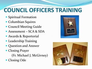Council officers training program | PPTX