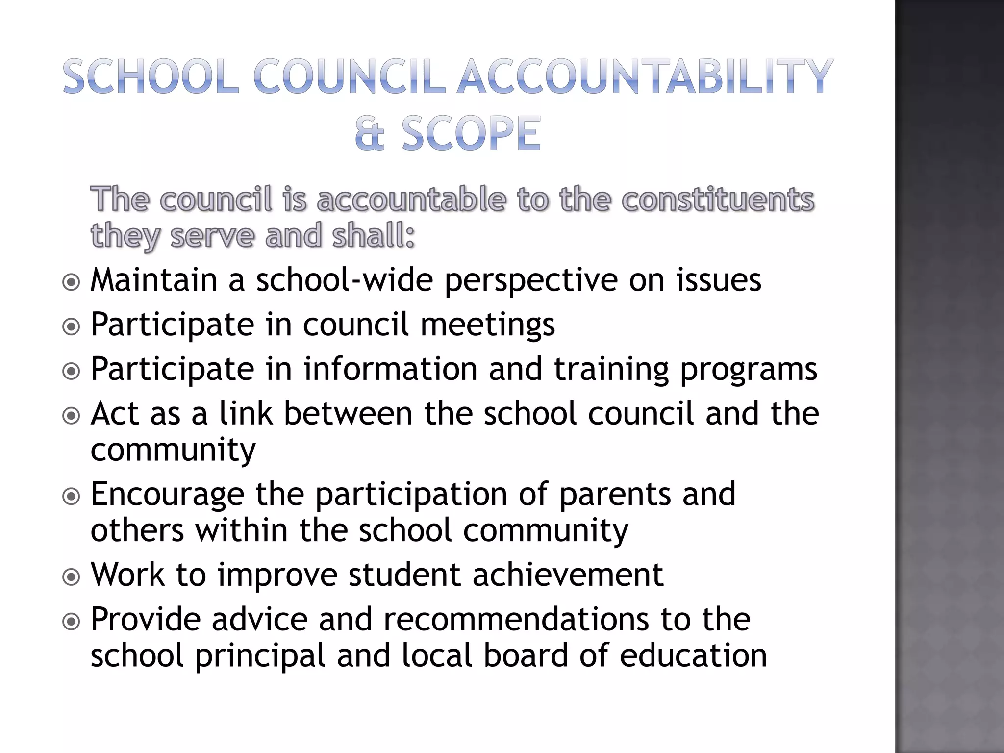 EHS School Council Presentation | PPTX