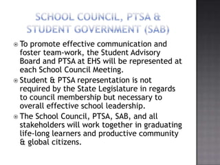 School Council Presentation 12-14 | PPTX