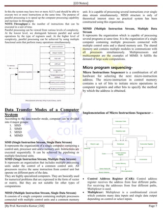 CO Unit 3.pdf (Important chapter of coa) | PDF