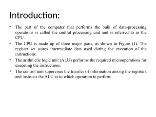 CO UNIT 4 pptx in computer organizations | PPTX