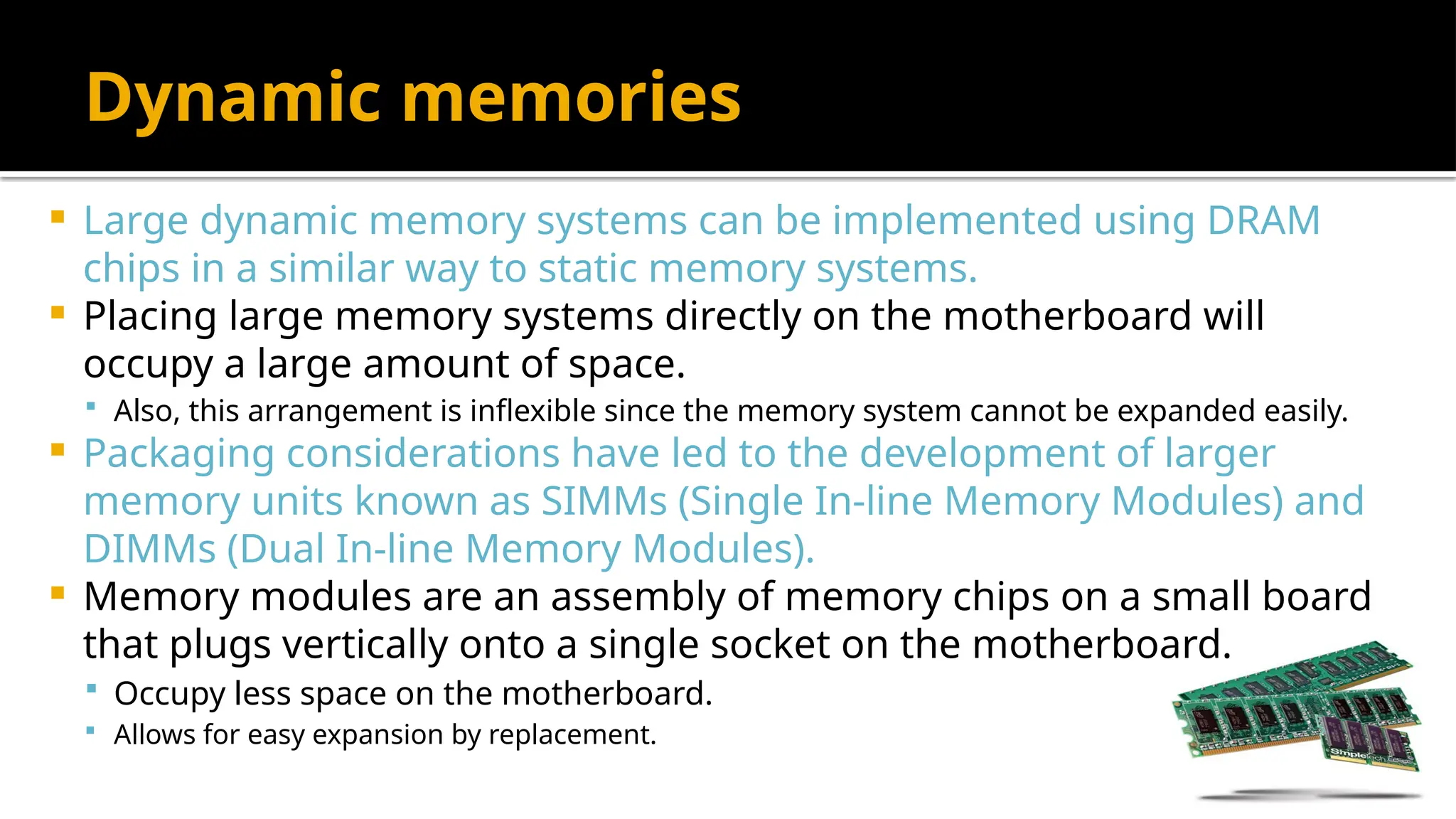 The Memory system in computer organization | PPTX