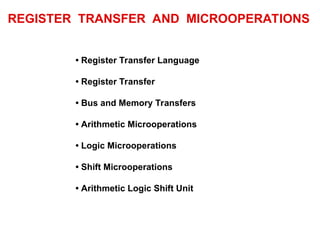 Computer Organization and Architecture | PPT