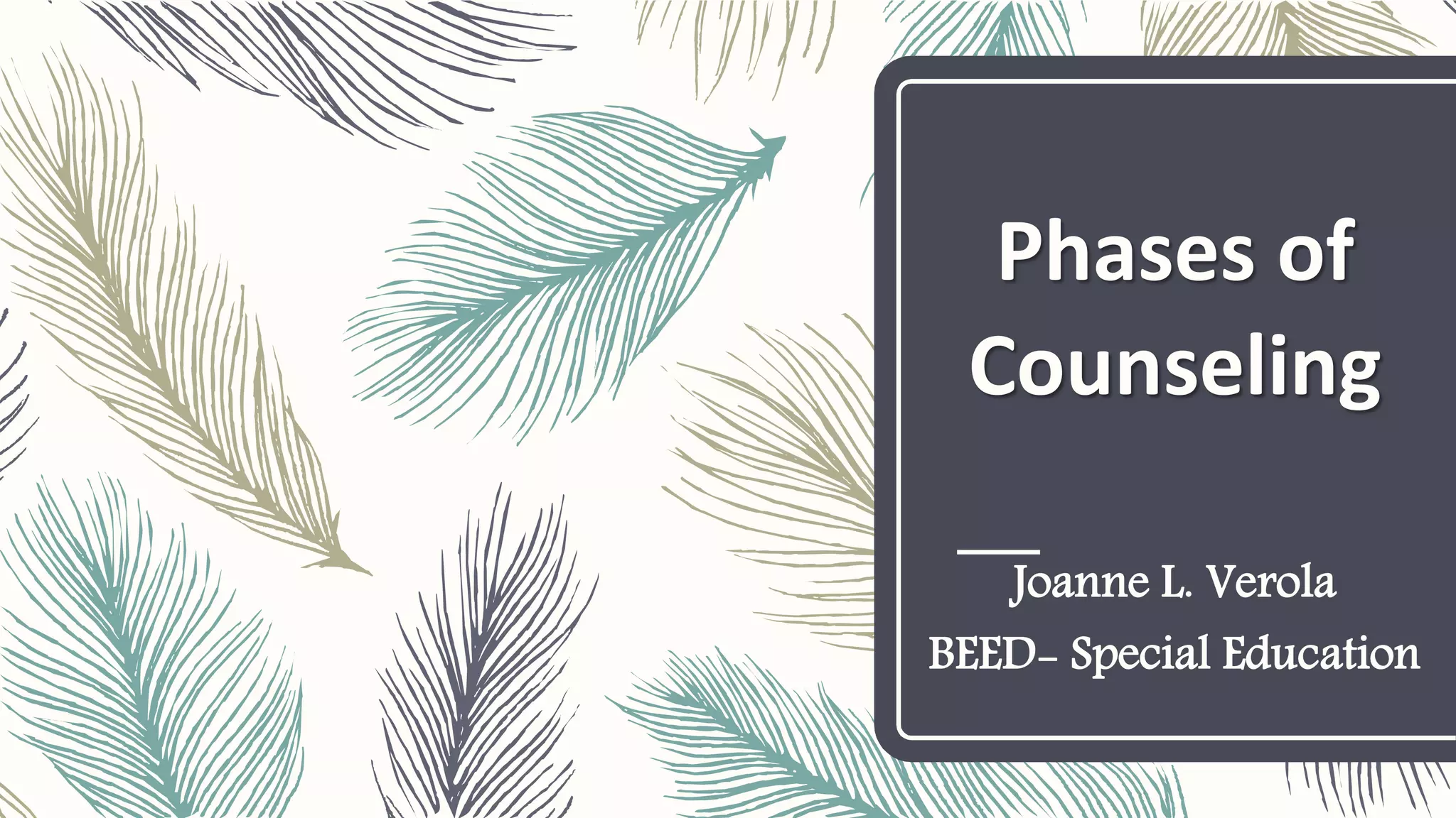 Phases of Counseling | PPTX