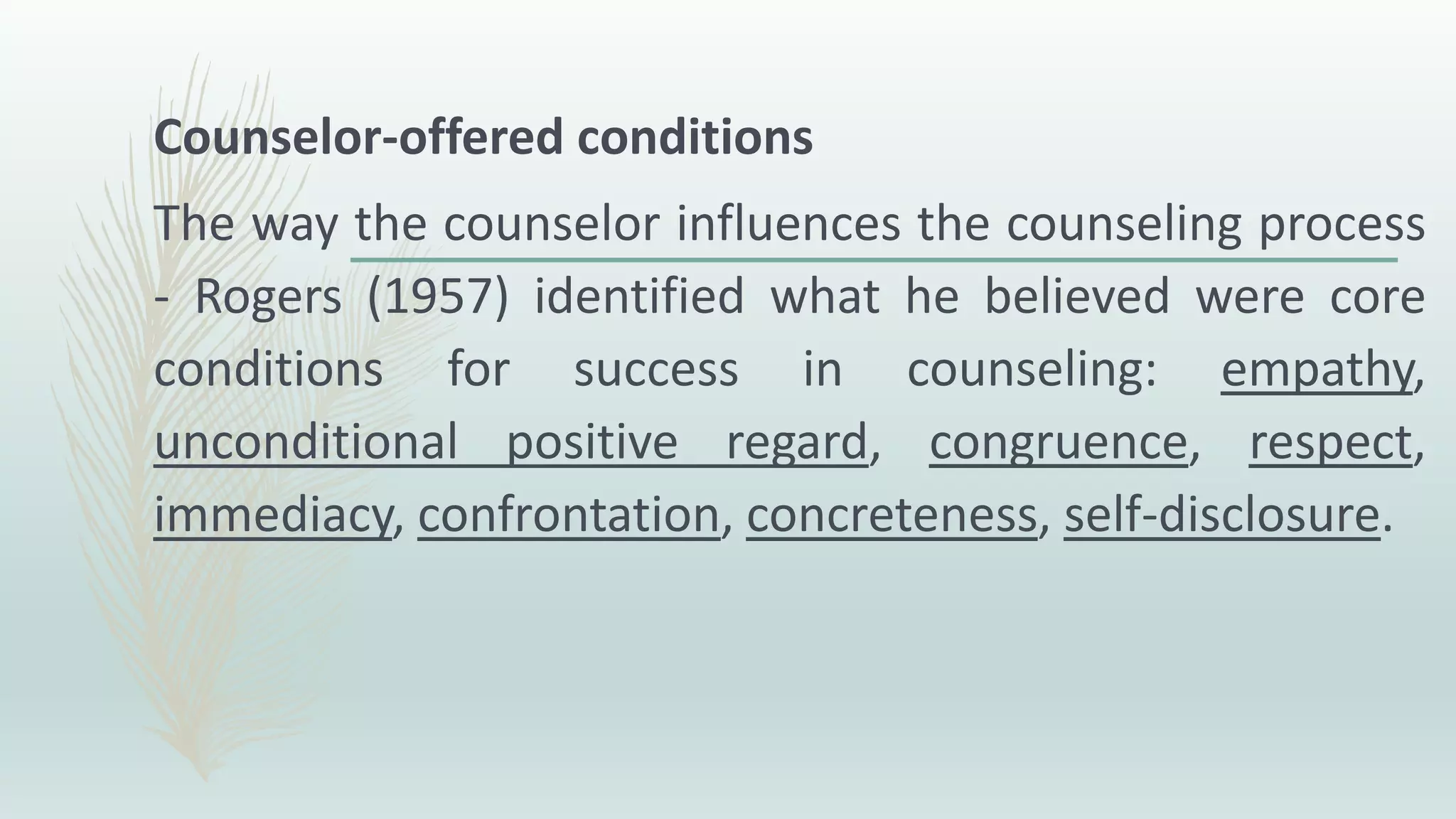 Phases of Counseling | PPTX