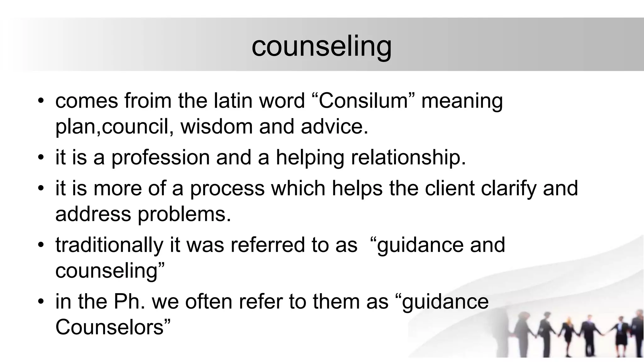 Counseling | PPTX