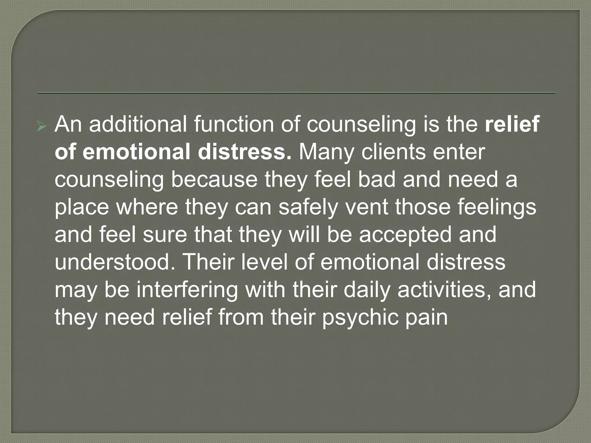 Counseling | PPTX