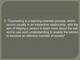 Counseling | PPTX