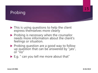 COUNSELLING | PPT
