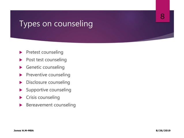 COUNSELLING | PPT