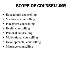 Counseling | PDF