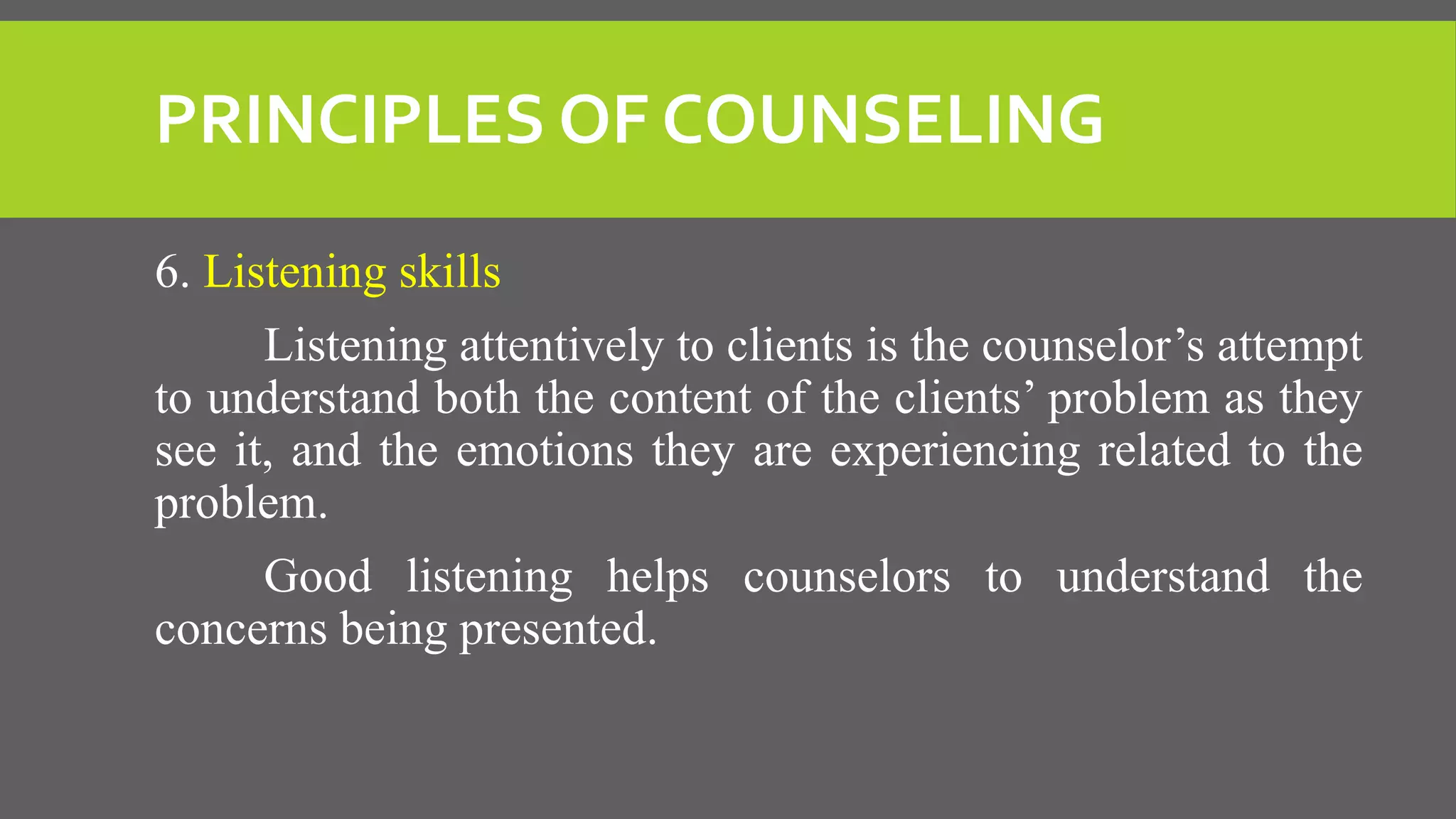 COUNSELING | PPTX
