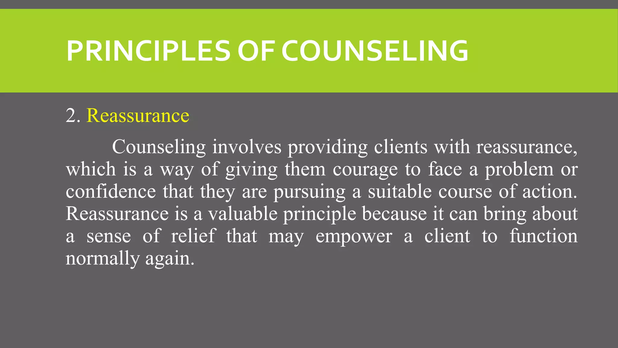 COUNSELING | PPTX