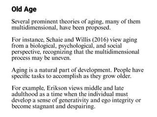 PRESENTATION ON COUNSELING AGED POPULATION | PDF