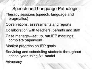 Special Education | ODP