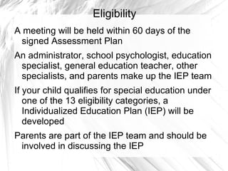 Special Education | ODP