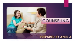 Counseling ppt | PDF | Mental Health | Diseases and Conditions