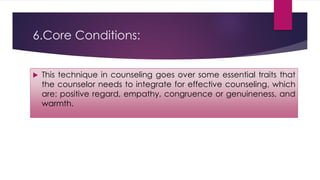 Counseling ppt | PDF | Mental Health | Diseases and Conditions
