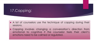 Counseling ppt | PDF | Mental Health | Diseases and Conditions