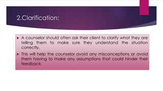 Counseling ppt | PDF | Mental Health | Diseases and Conditions