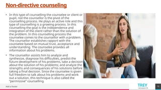COUNSELING PPT By Mahapara Khan MBA - B.COM