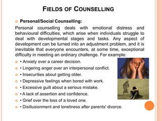 Counseling practices | PPTX | Mental Health | Diseases and Conditions