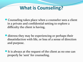 Counseling presentation1 | PPT