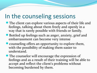 Counseling presentation1 | PPT