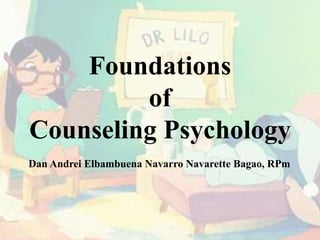 Counseling psychology identity | PPTX