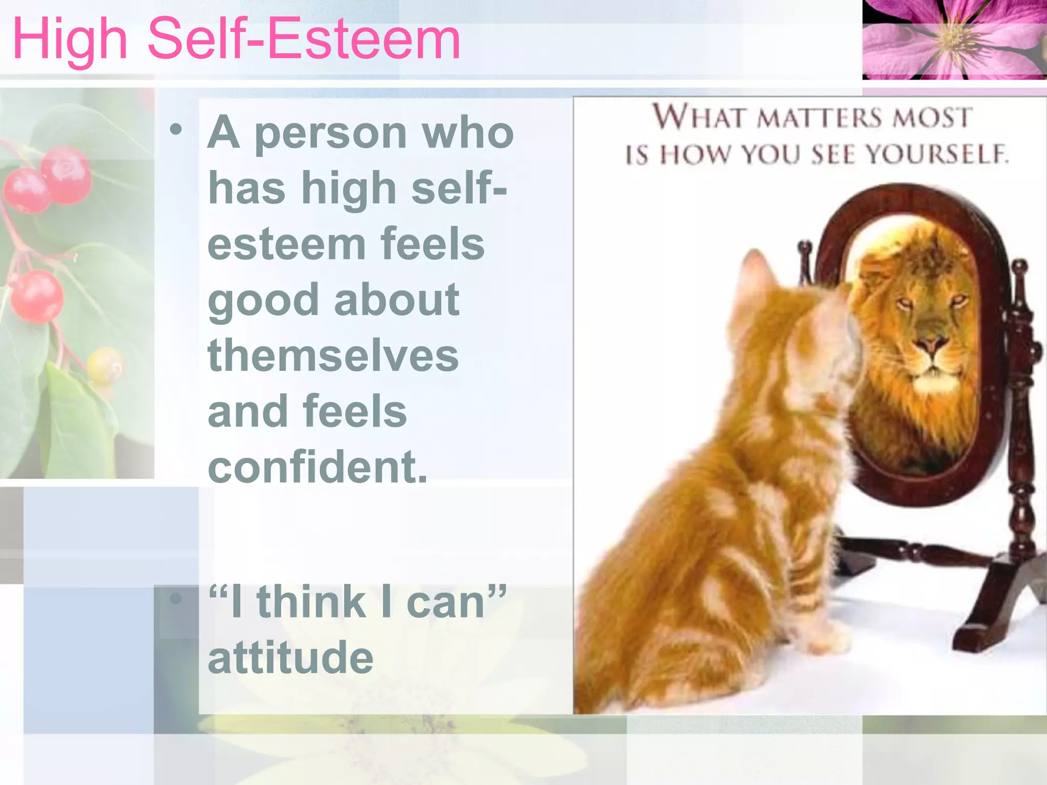 Self-Esteem | PPT