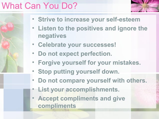 Self-Esteem | PPT