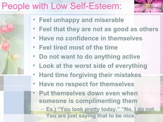 Self-Esteem | PPT