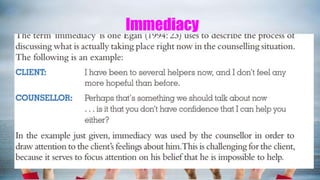 Counseling skills and approaches | PPT