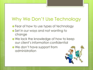 Counseling & technology | PPTX