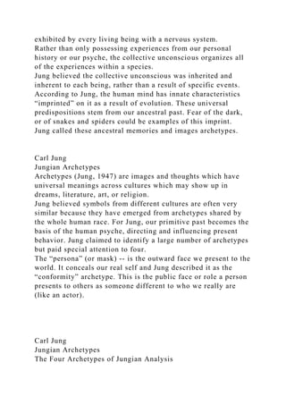 Counseling TheoriesChapter 3Carl JungJungian Analysi.docx