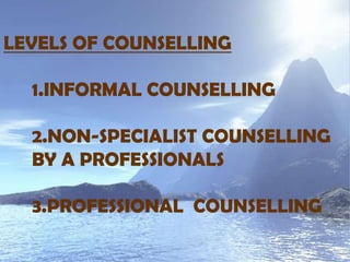 Counselling | PPT