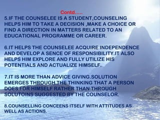 Counselling | PPTX