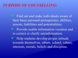 Counselling | PPT