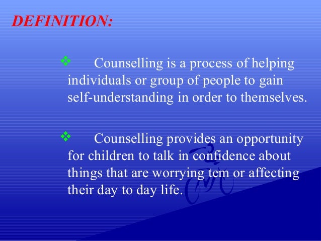 Counseling Meaning